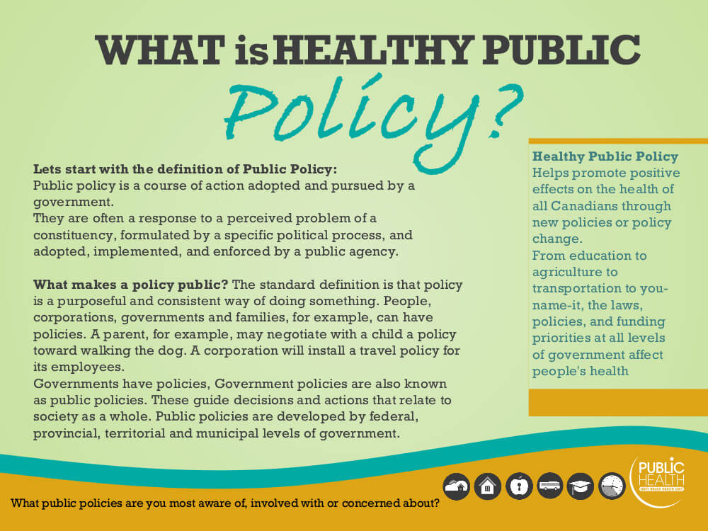 Healthy Public Policy